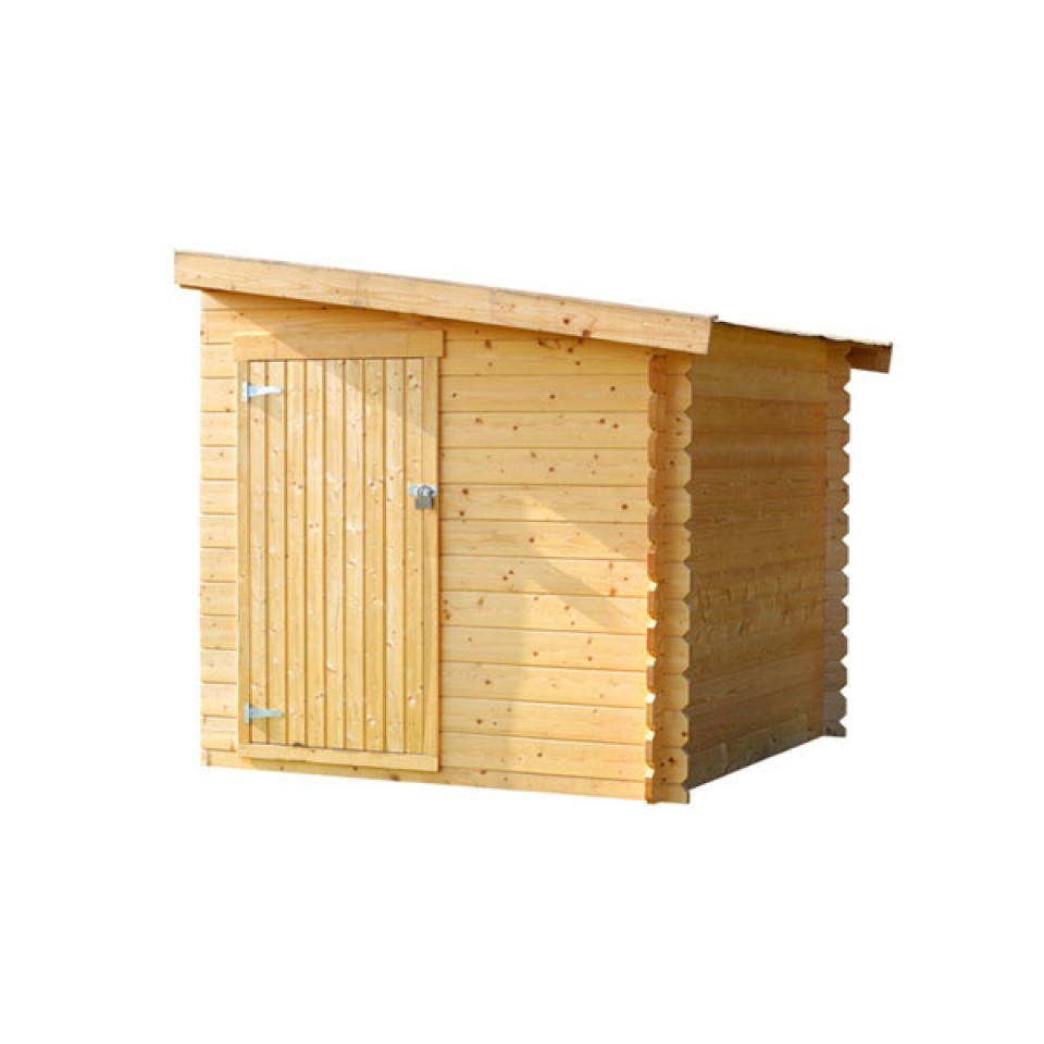 Skan Holz Anbauschuppen groß | mein-gartenshop24.de